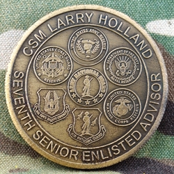 Eagles of War - Senior Enlisted Advisor, 7th CSM Larry Holland, Type 1